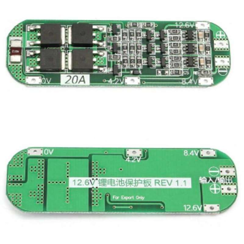 Jual 3s 20a Li-ion Lithium Battery 18650 Charger Bms Protection Board 12.6v Di Seller It Electro ...