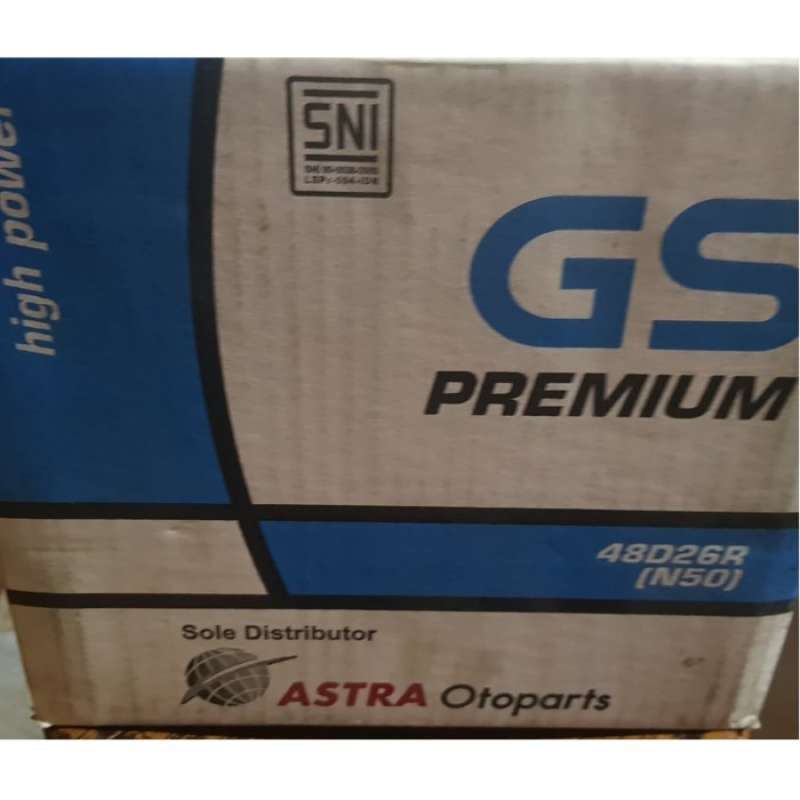 Promo Aki Mobil Gs Premium N50 Accu Gs Basah Diskon 7% Di Seller Toplets Shop - Cengkareng Barat ...