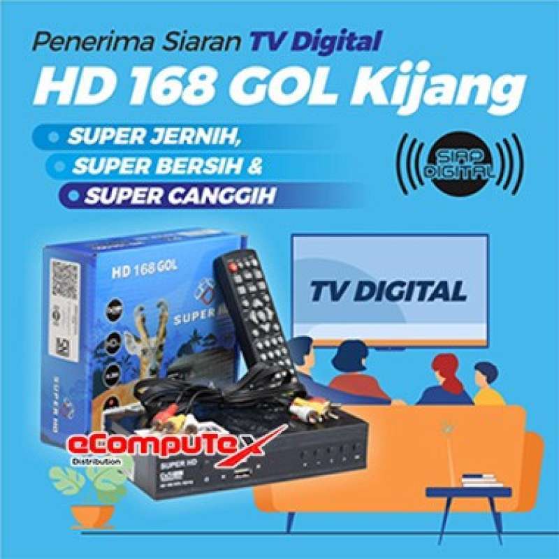 Jual New Set Top Box Tv Digital Receiver Stb Super Hd Gol 168 Dvd T2 Di Seller Noelle ...