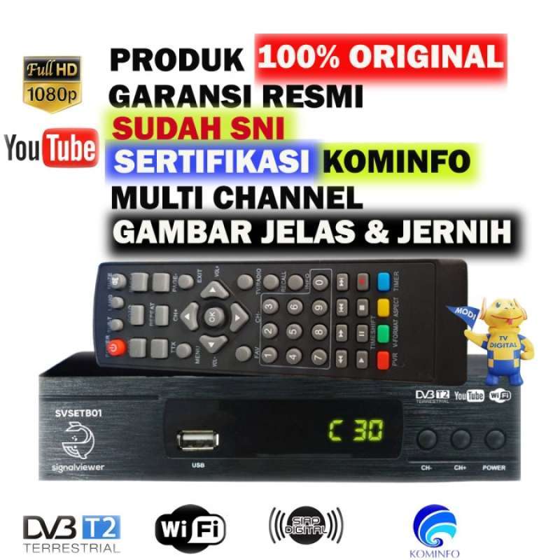 Jual Set Top Box Tv Digital Stb Tv Penerima Sinyal Digital Signalviewer ...