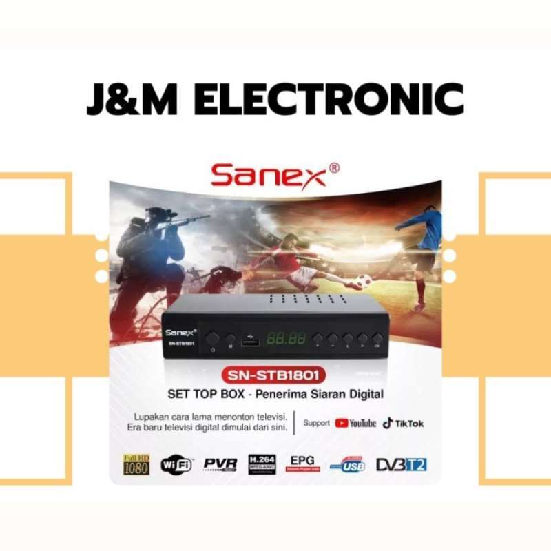 Jual Set Top Box Tv Digital Sanex/1080hd/ Set Top Box Sanex Sn1801 ... Jual Set Top Box Tv Digital Sanex/1080hd/ Set Top Box Sanex Sn1801 ...