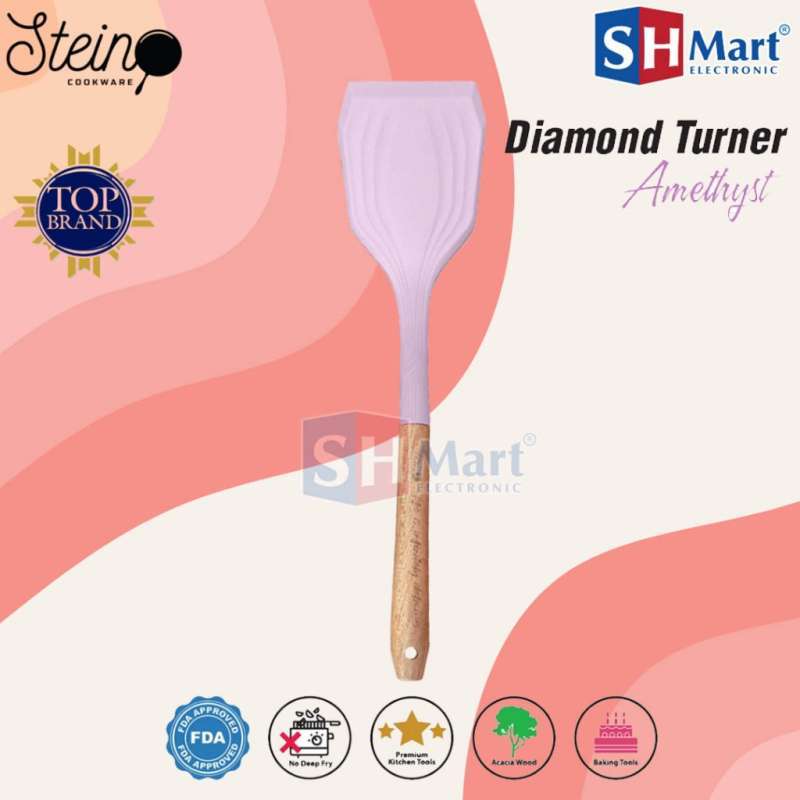 Jual Diamond Spatula Steincookware 2 In 1 - Diamond Turner + Soup ...