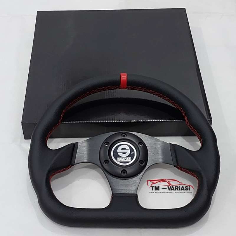 Promo Stir Racing Leather Super Premium 13 Hitam Benang Bawah Datar Diskon 50% Di Seller Seaesaw ...