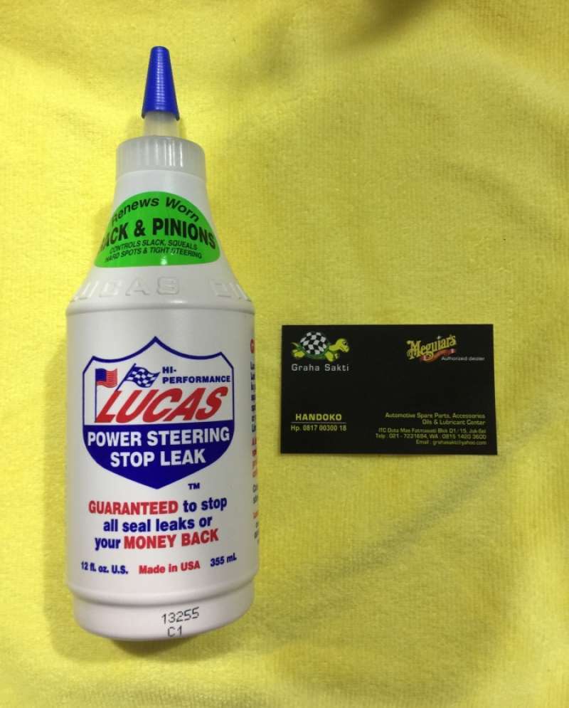 Promo Lucas Power Steering Stop Leak Diskon 50% Di Seller Seaesaw ...