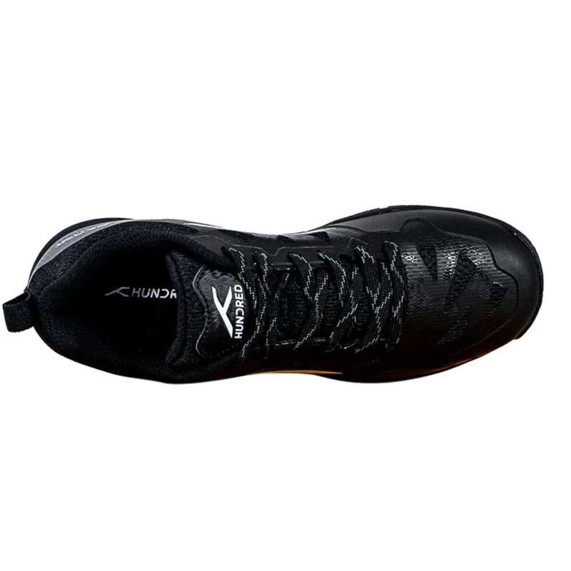 Promo New ! Sepatu Badminton Shoes Hundred Hndrd Beast Pro Black White ...