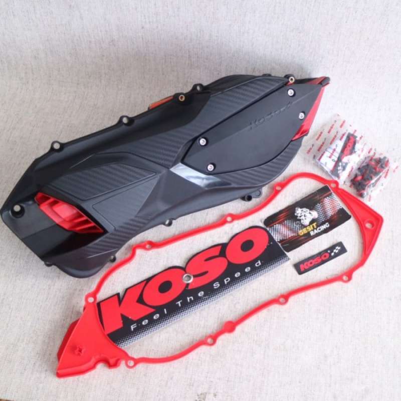 Promo Koso Cover Tutup Cvt Carbon New Nmax-new Aerox Original Bak Cvt ...