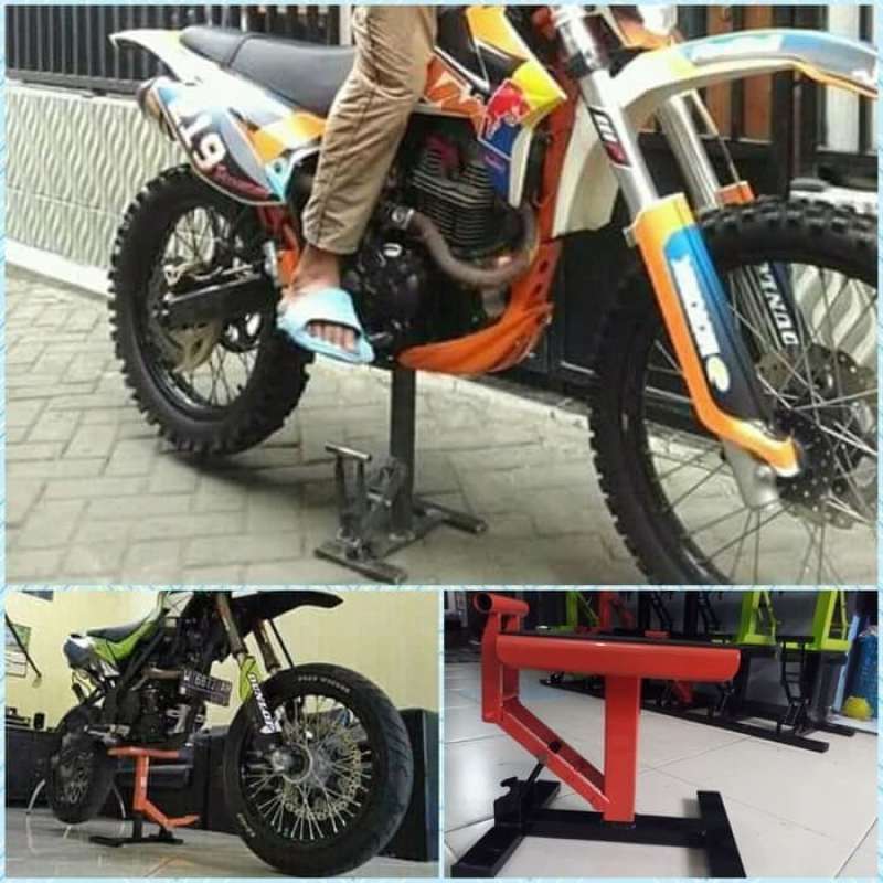 Promo Standar Paddock Motor Trail & Supermoto (jackstand)|jack Stand ...