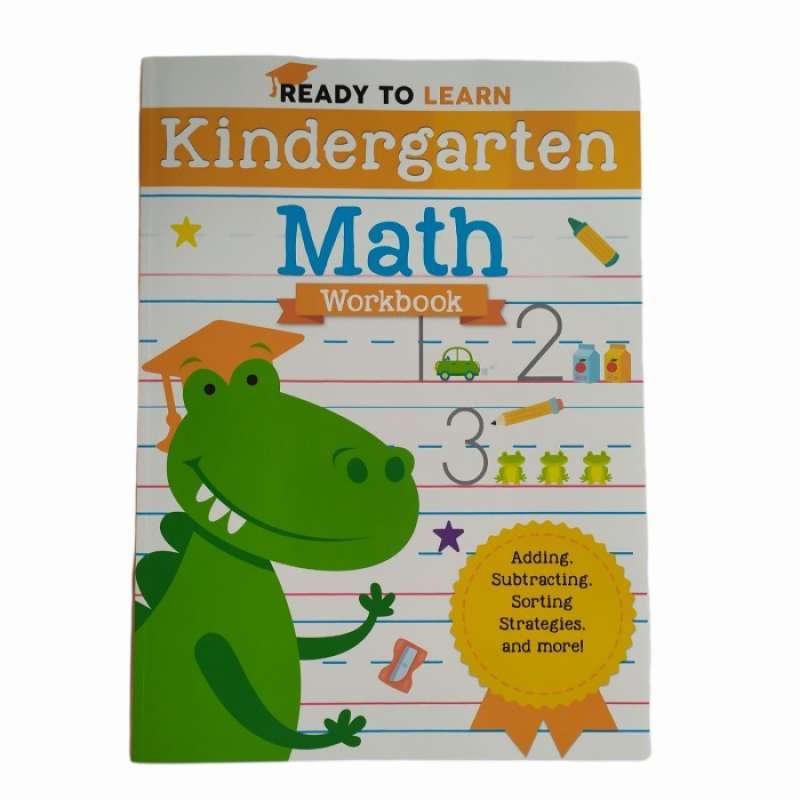 Promo Children Workbook Ready To Learn Kindergarten: Math Diskon 29% Di ...