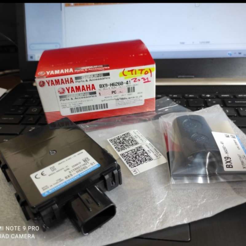 Promo Remote Keyless Set Ecu Xmax ,aerox 155,freego,lexi B74 H6260 40 ...