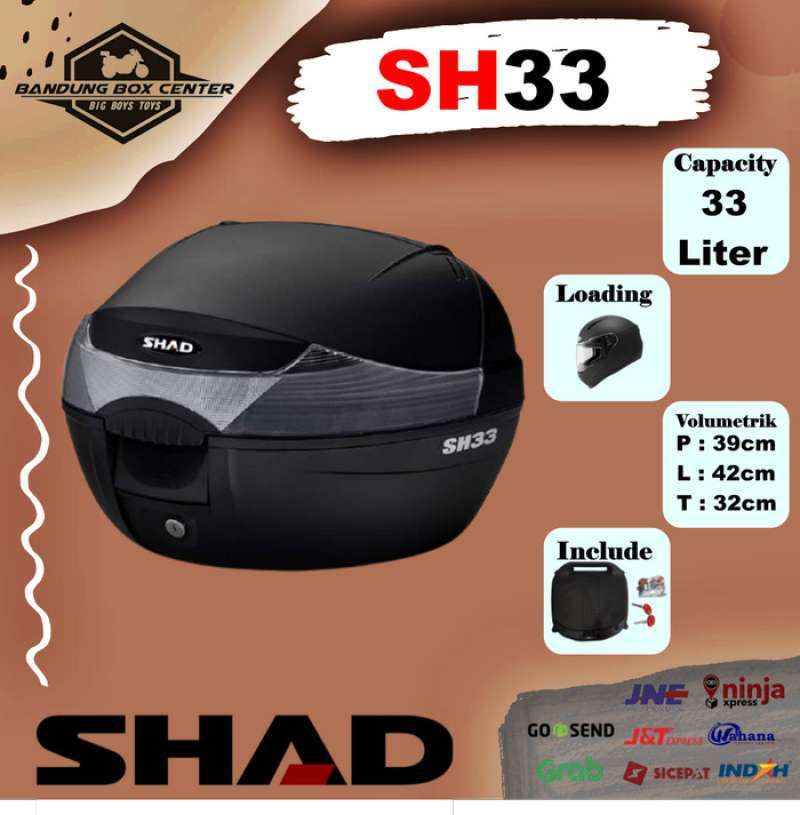 Promo Box Motor Box Touring Shad Sh33 Box Shad Sh 33 Diskon 23% Di ...