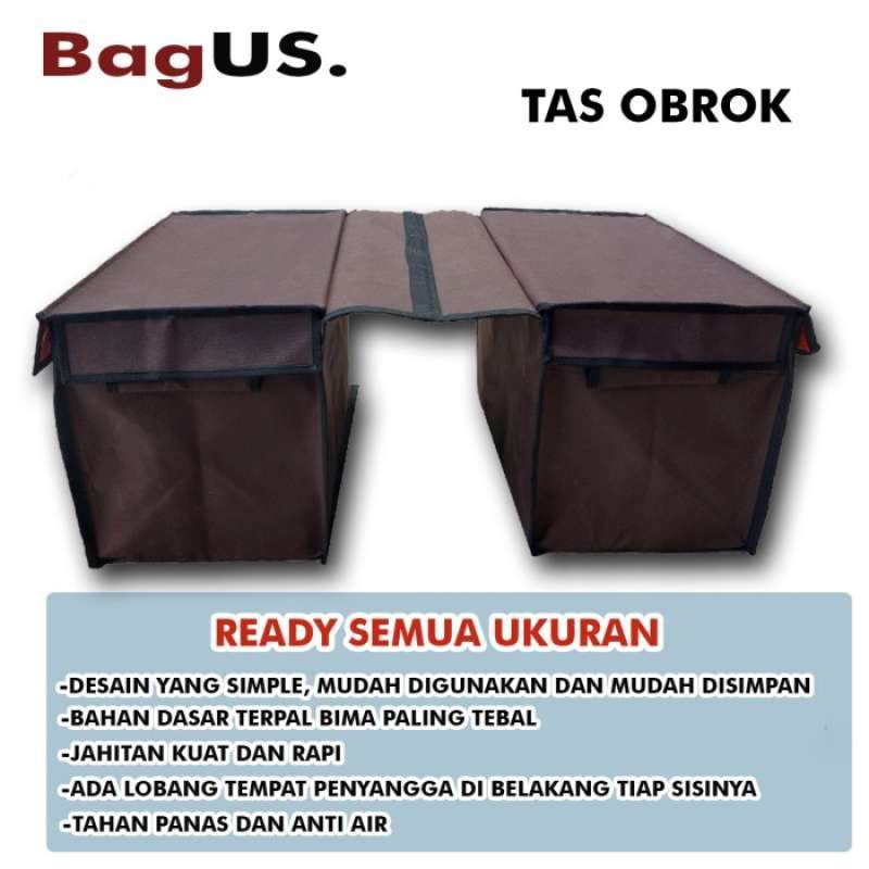 Promo Tas Motor Tas Obrok Tas Pos Terpal Bima Anti Air Ukuran Size ...