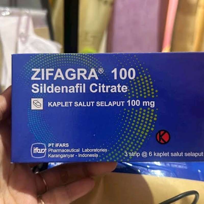 Jual Asli Zifagra100 Mg (persamaan Dan Isi Nga Lebih Banyak Dari Silde ...