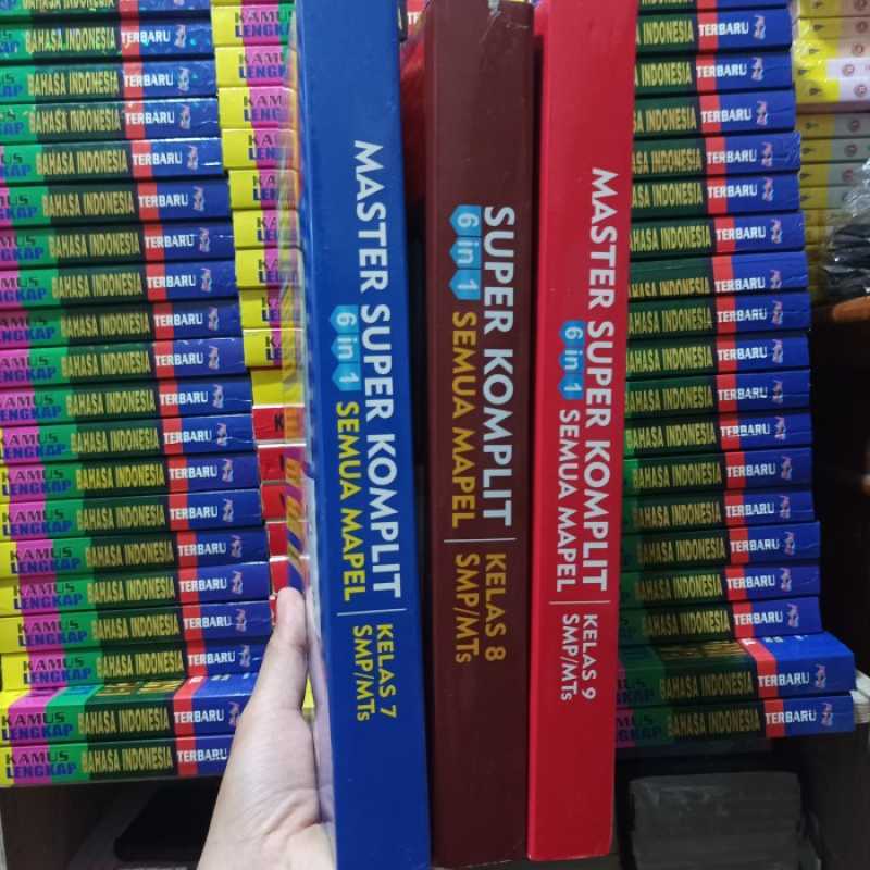 Promo Buku Soal Super Komplit 6 In 1 Semua Mapel Kelas 3 9 Smp Original