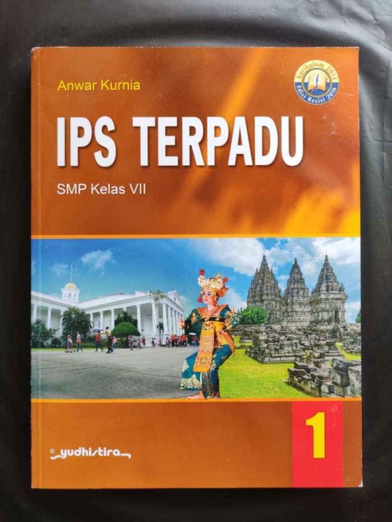 Promo Ips Terpadu K13 Yudhistira Smp/mts Kelas 1 Diskon 33% Di Seller ...