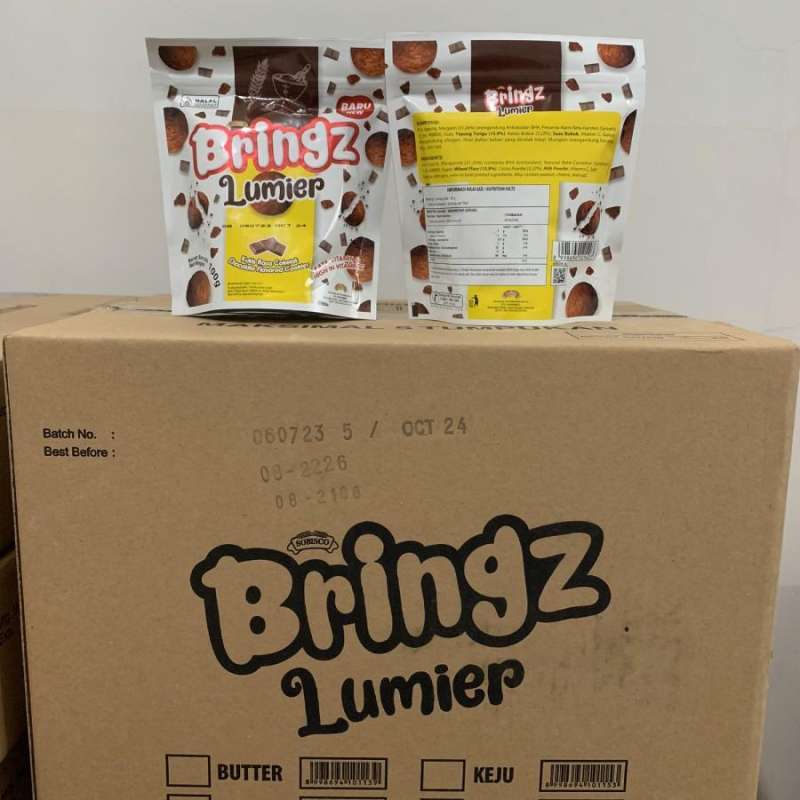 Jual Bringz Lumier Cookies Cokelat Kemasan Pouch. Di Seller Iskandarbfp ...