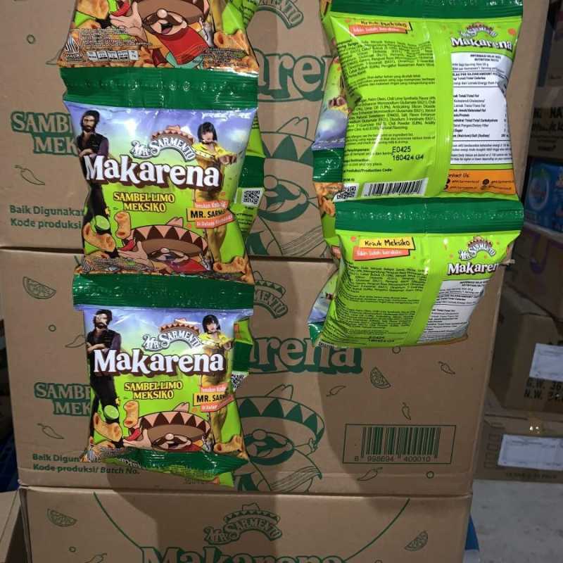 Jual Makaroni Kriuk Mr Sarmento Makarena Rasa Sabel Limo Meksiko Di ...