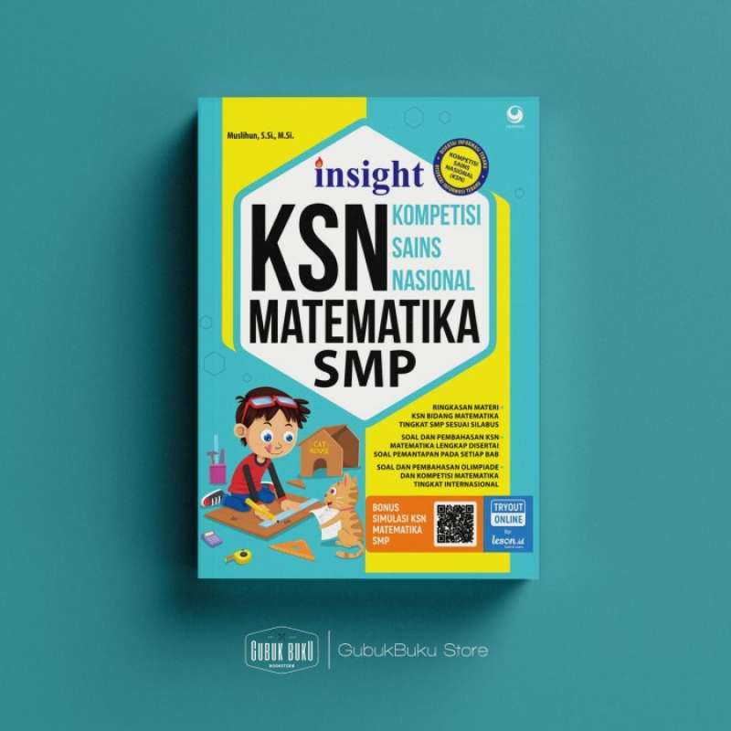 Promo Buku Insight Ksn Kompetisi Sains Nasional Matematika Smp (original) Diskon 26% Di Seller ...