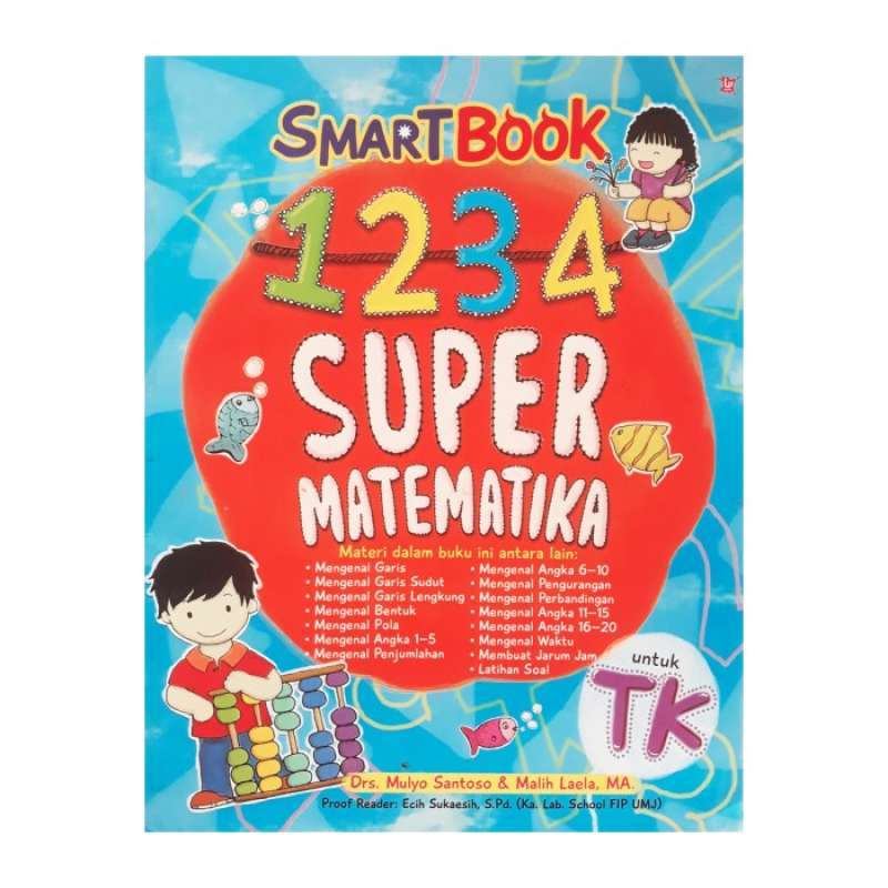 Promo Buku Smart Book 1 2 3 4 Super Matematika Untuk Tk Drs Mulyo ...