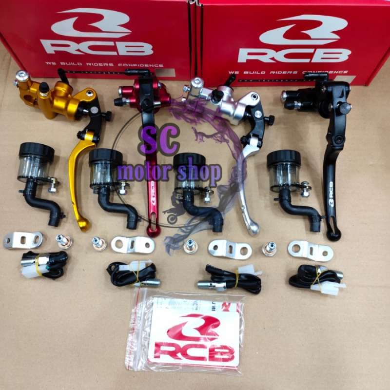 Promo Master Rem Kanan Rcb Radial S1 14mm + Switch Rem Universal Diskon ...