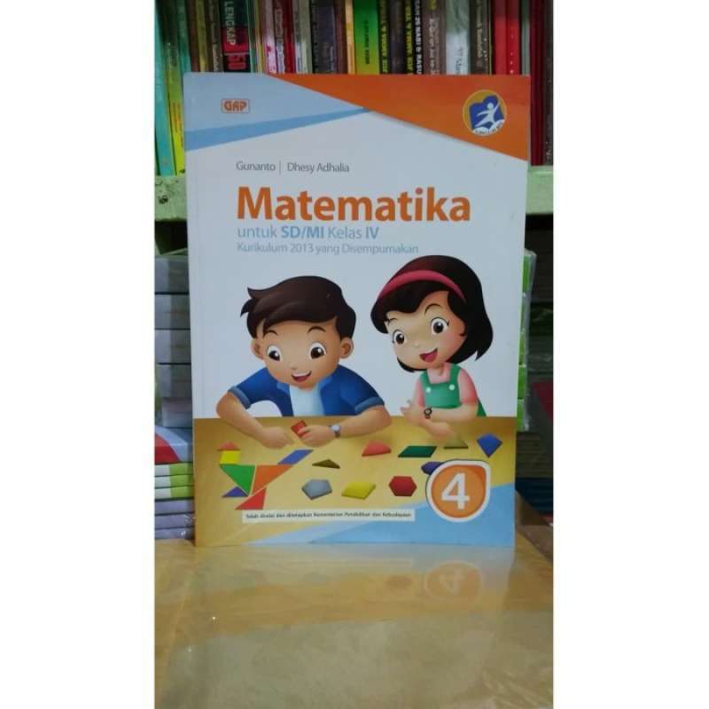 Promo Best Seller Original Matematika 4 Sd/mi Kelas Iv Erlangga K13n ...