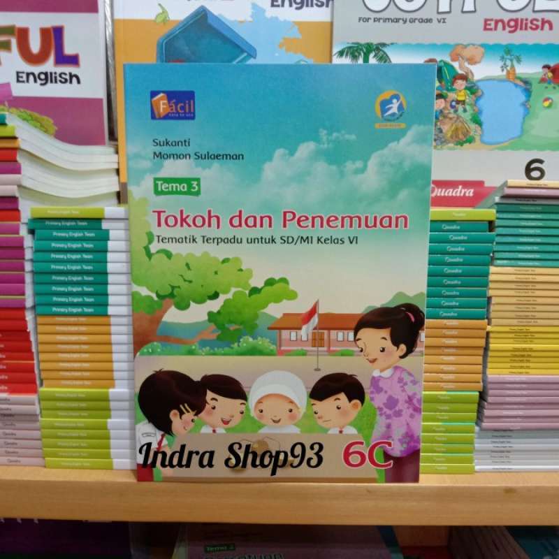Promo Paket Tematik 6a 6b 6c 6d 6e Kelas 6 Sd/mi K13 Revisi Facil - Grafindo Diskon 28% Di ...