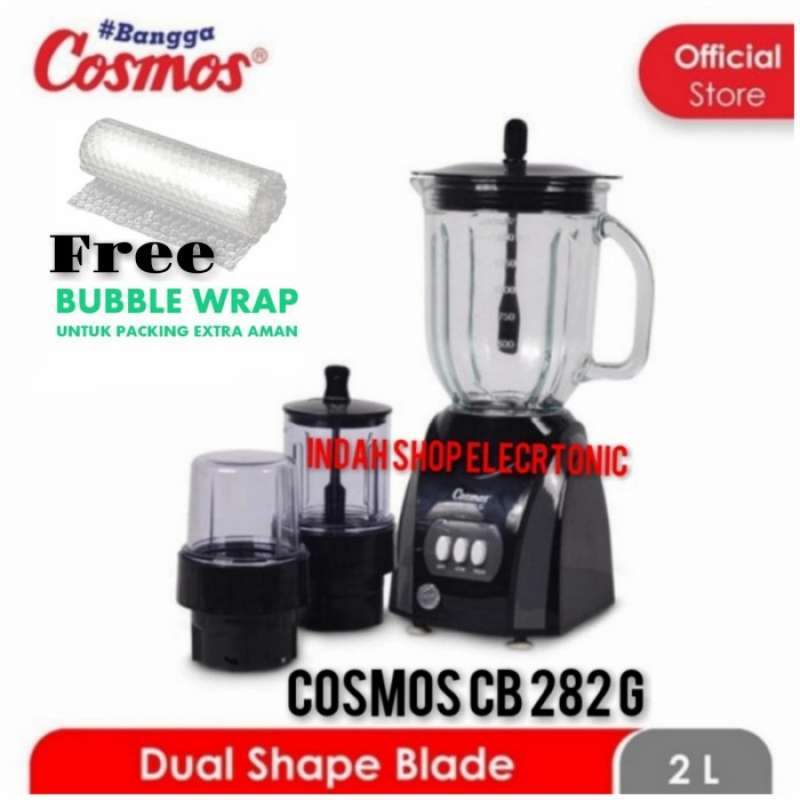 Promo Blender Cosmos Cb -282g 3in1 Gelas Kaca 2liter Diskon 23% Di ...