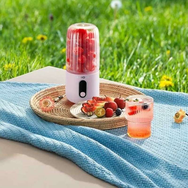 Jual Samono Juicer Portable Blender Buah 6 Mata Pisau Garansi 1 Tahun ...