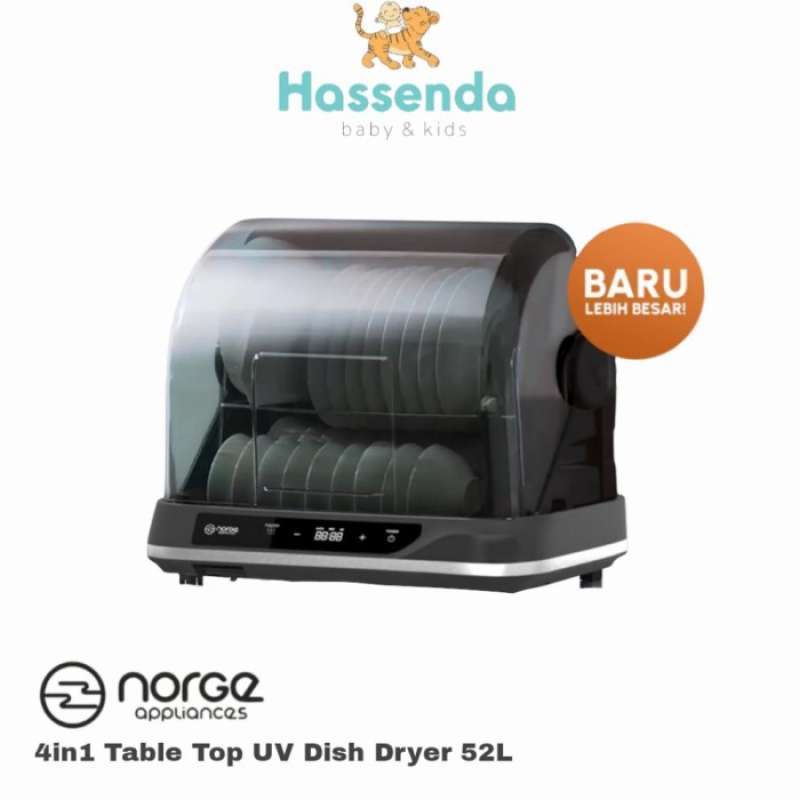 Jual Norge 4in1 Table Top Uv Dish Dryer 52l / Alat Sterilizer Piring Di Seller Noelle ...