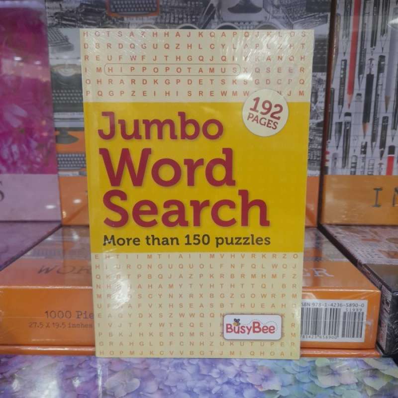 Promo Jumbo Word Search More Than 150 Puzzles Diskon 28% Di Seller Huka ...