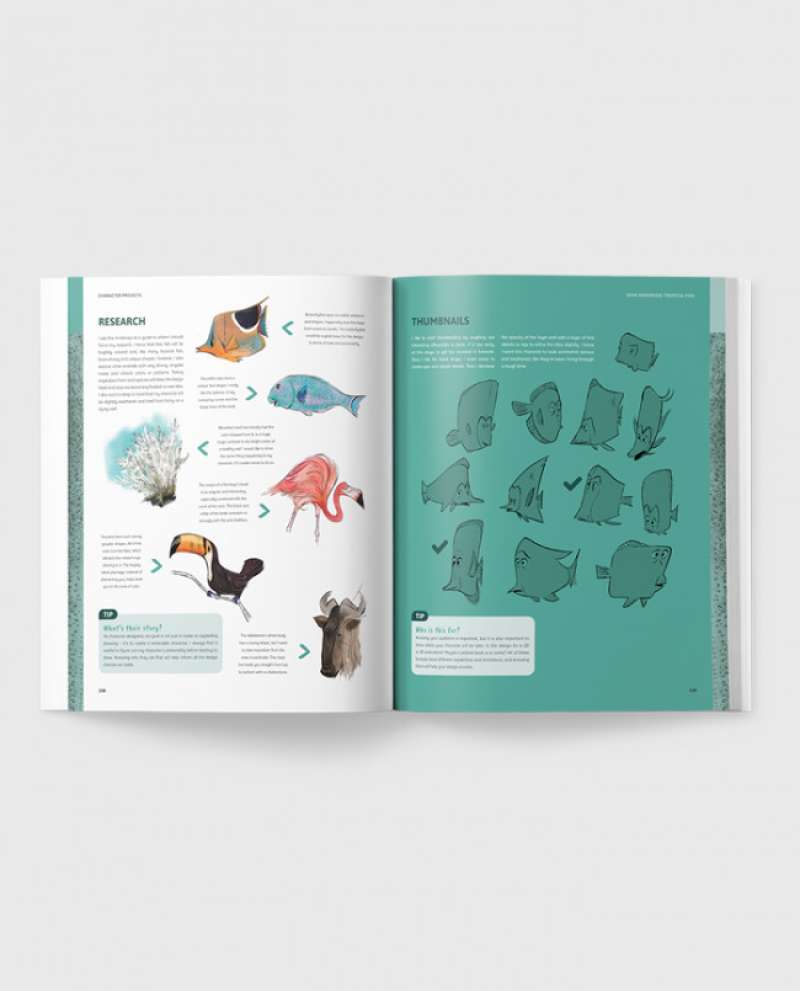 Promo Creating Stylized Animals Tutorial Book - Disney Pixar Style Ref ...