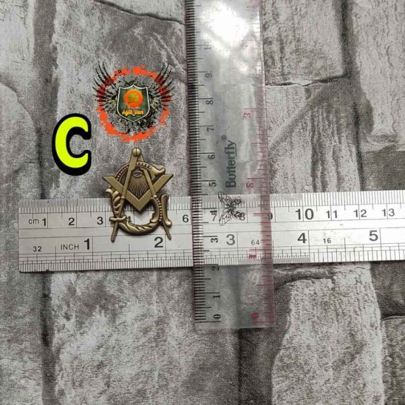 Promo Pin Freemason Free Mason Freemasonry Masonic Scottish Rotary ...