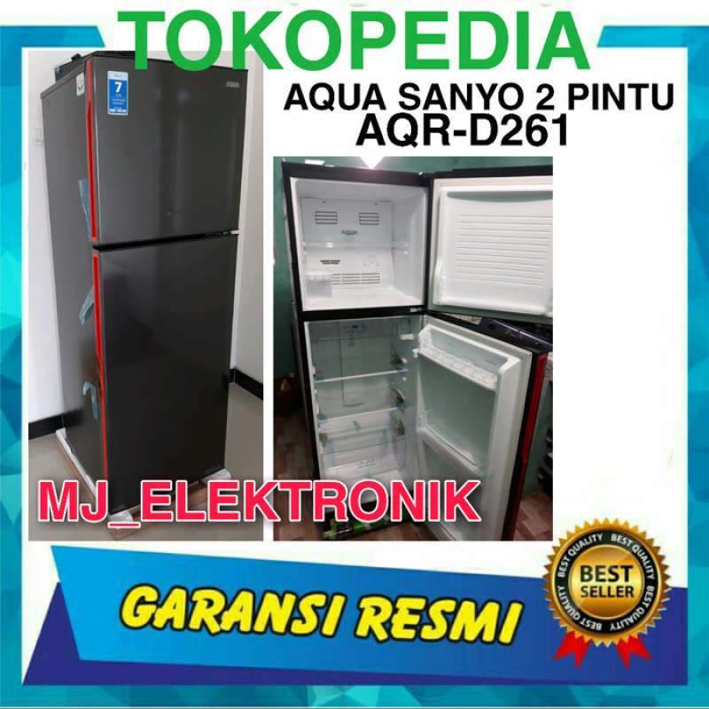 Promo Kulkas Aqua 2 Pintu Aqr-d261 Diskon 23% Di Seller Cuanz Store ...