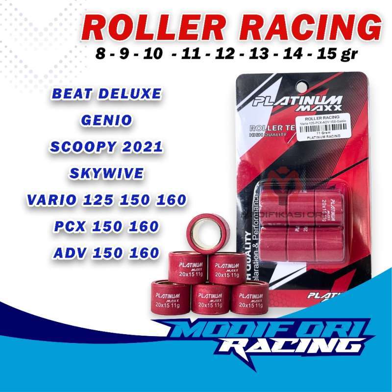 Jual Vario 125 - Roller Racing Teflon Vario 125 Platinum Racing Roller ...