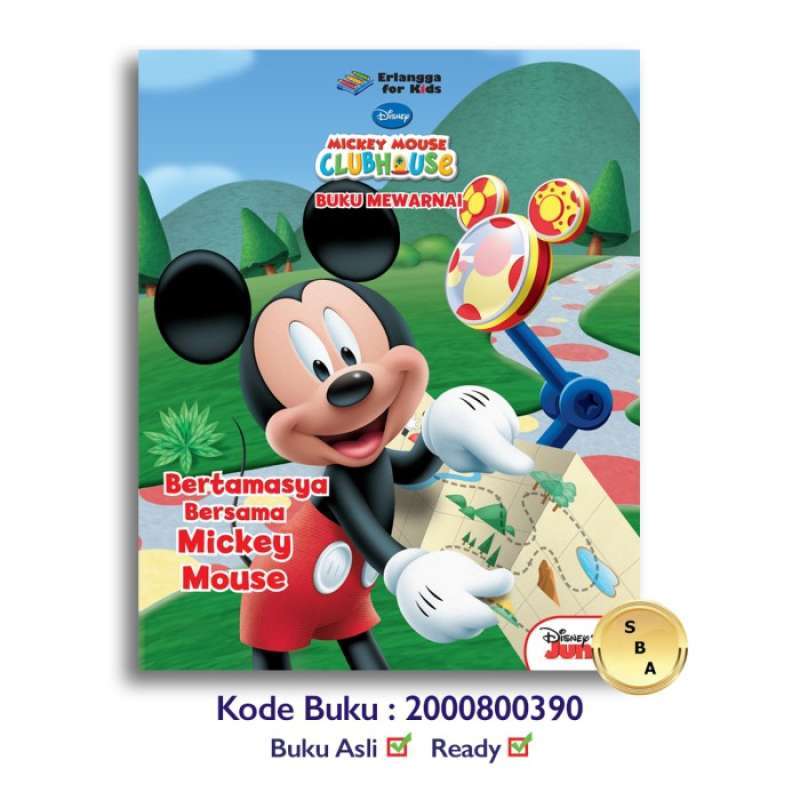 Promo Buku Mickey Mouse Clubhouse Aktivitas Dan Cerita Anak Erlangga ...