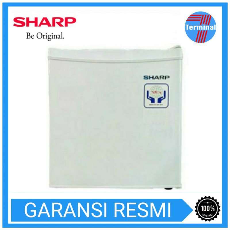 Promo Sharp Mini Bar Kulkas Portable Sj-50mb-xw Diskon 23% Di Seller ...