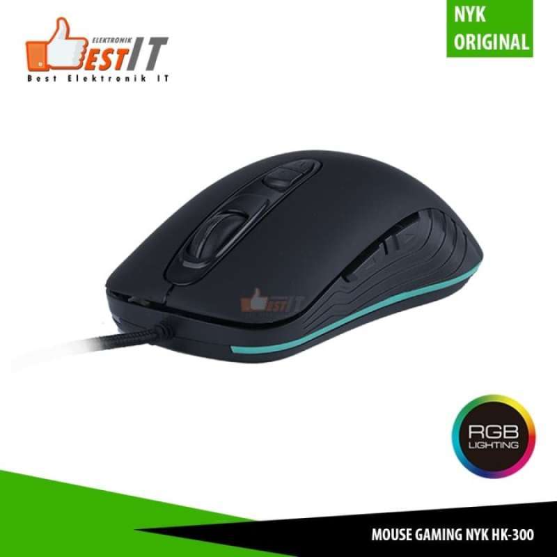 Promo 100% Produk Ori Nyk Hk-300 Darkmoon Mouse Gaming Rgb Diskon 23% ...