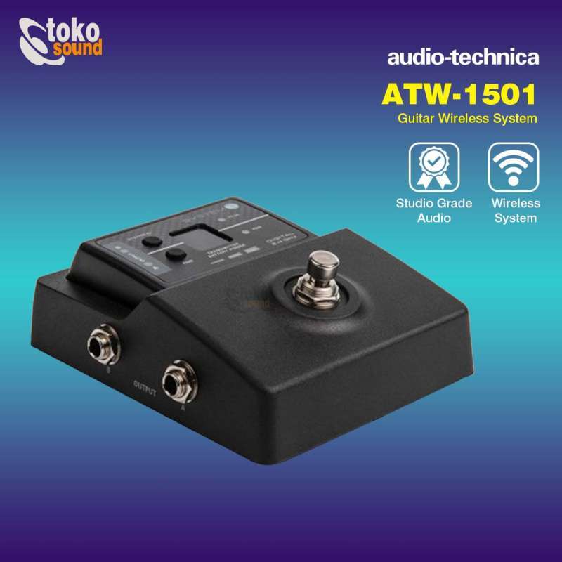 Jual Audio Technica Atw-1501 System 10 Stompbox - Guitar Wireless ...