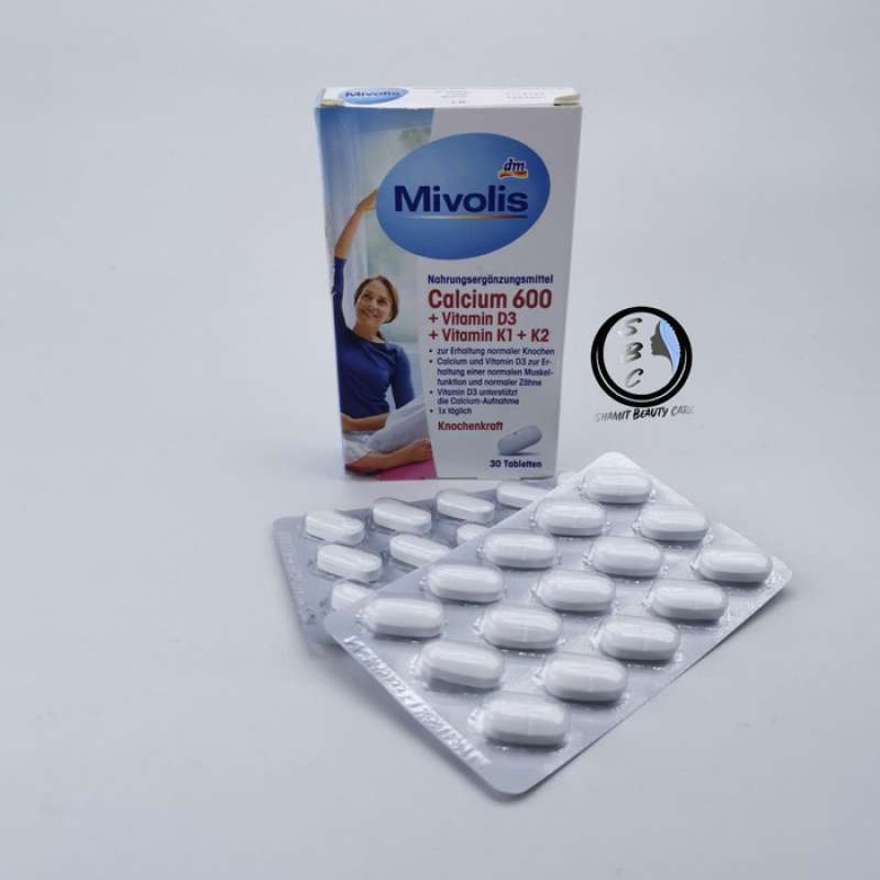 Promo Mivolis Das Gesunde Plus Calcium 600+vitamin D3,k1,k2 Tablet ...