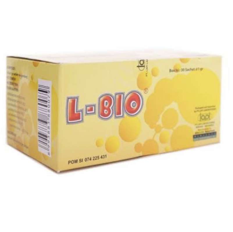 Promo L-bio L Bio Box Isi 30 Sachet - Obat Pencernaan Anak Diskon 33% ...