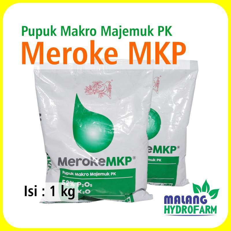 Jual Pupuk Meroke Mkp 1 Kg Pembungaan Pembuahan Pupuk Makro Majemuk ...