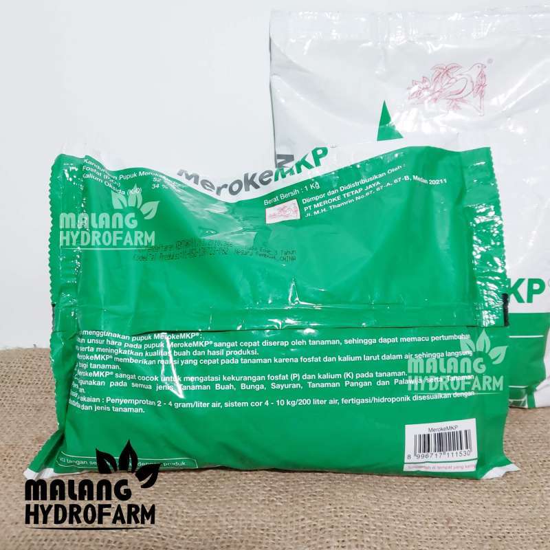 Jual Pupuk Meroke Mkp 1 Kg Pembungaan Pembuahan Pupuk Makro Majemuk ...