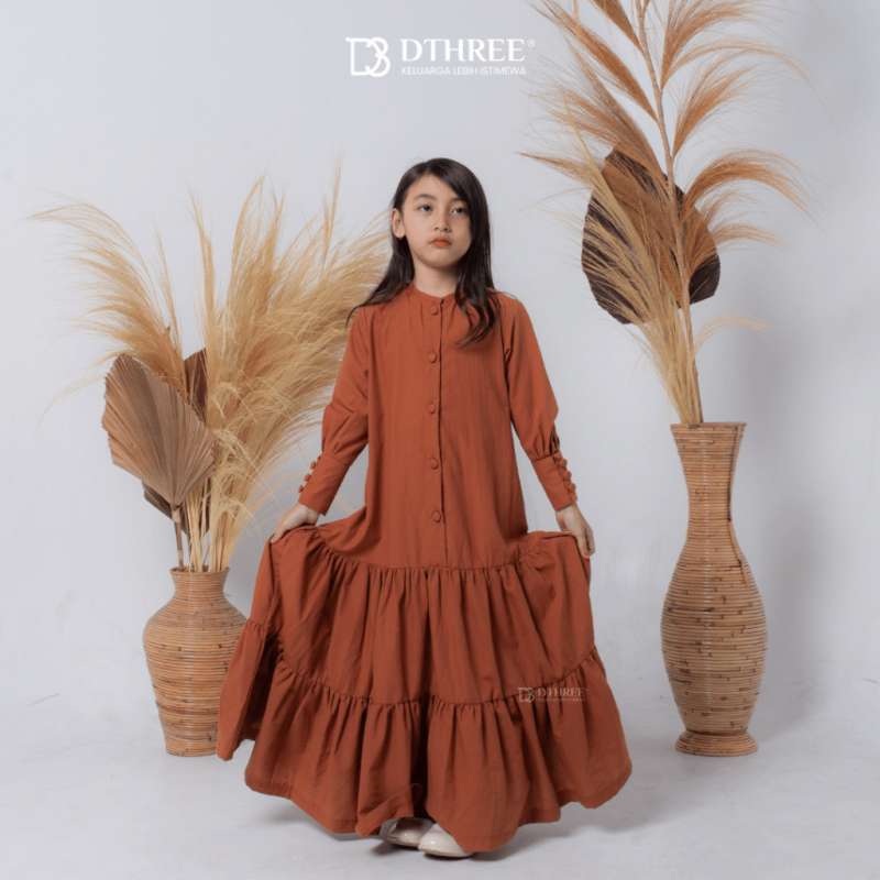 Promo Dthree - Sarimbit Athaya 2024 ( Caramel ) Sarimbit Keluarga Muslim / Couple Keluarga 2024 ...