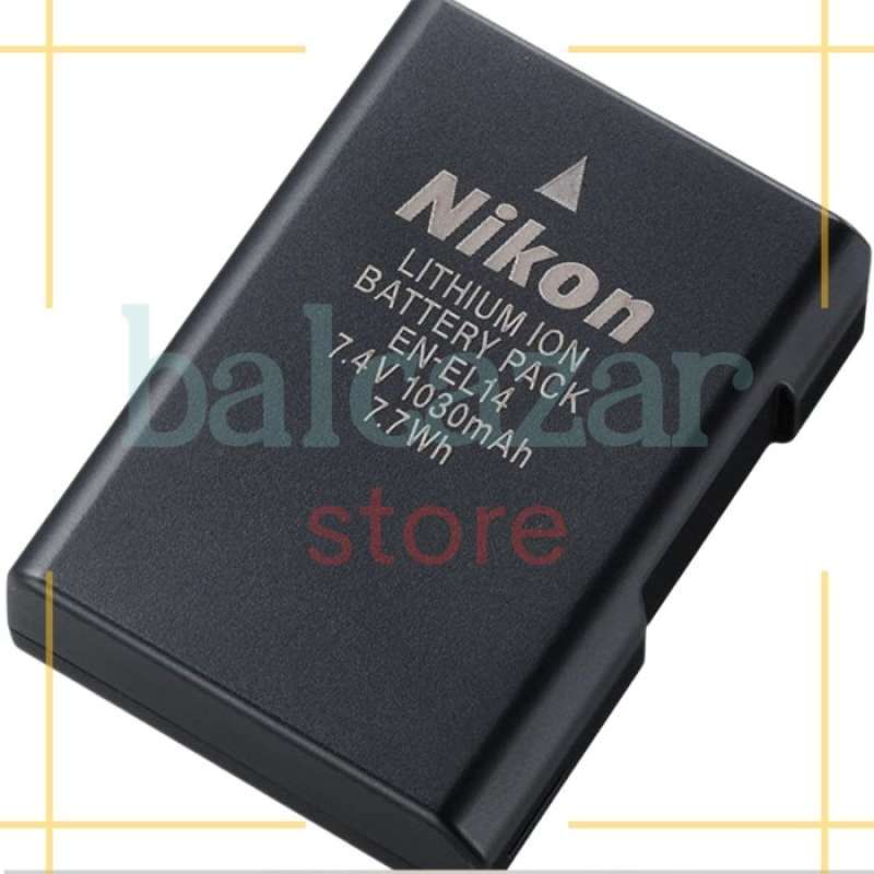 Jual Baterai Battery Nikon En-el14 Enel14 Kamera D3100 D3200 D5100 ...