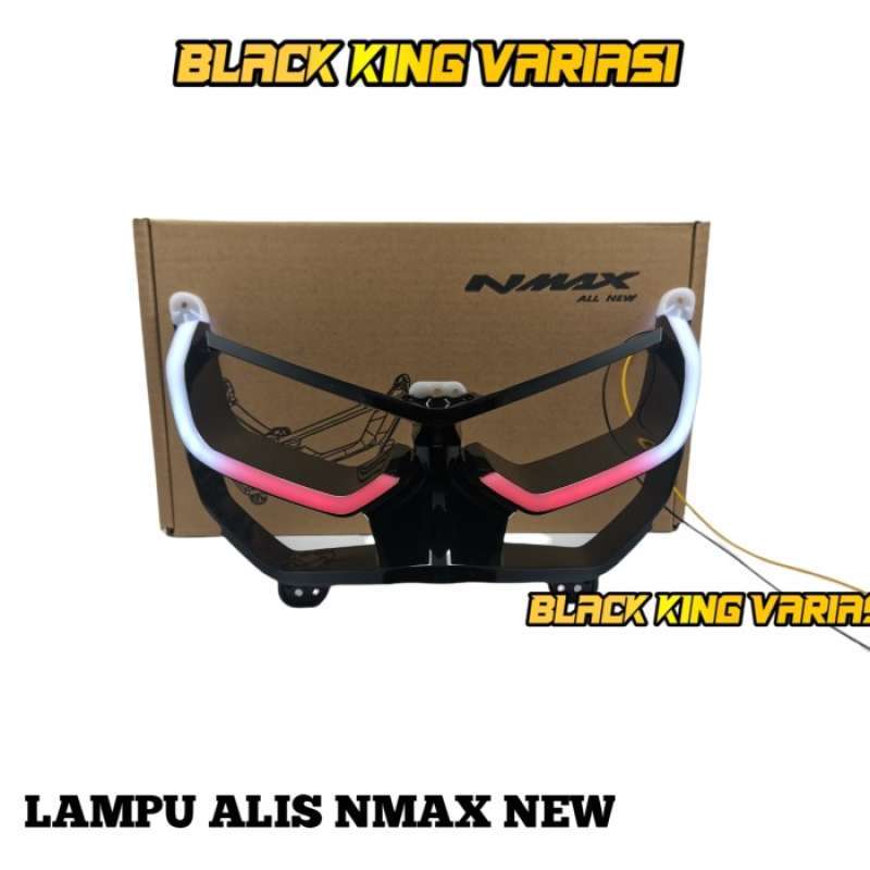Promo Lampu Alis Nmax Plus Frame Nmax New Lampu Alis Depan Nmax 2020 ...