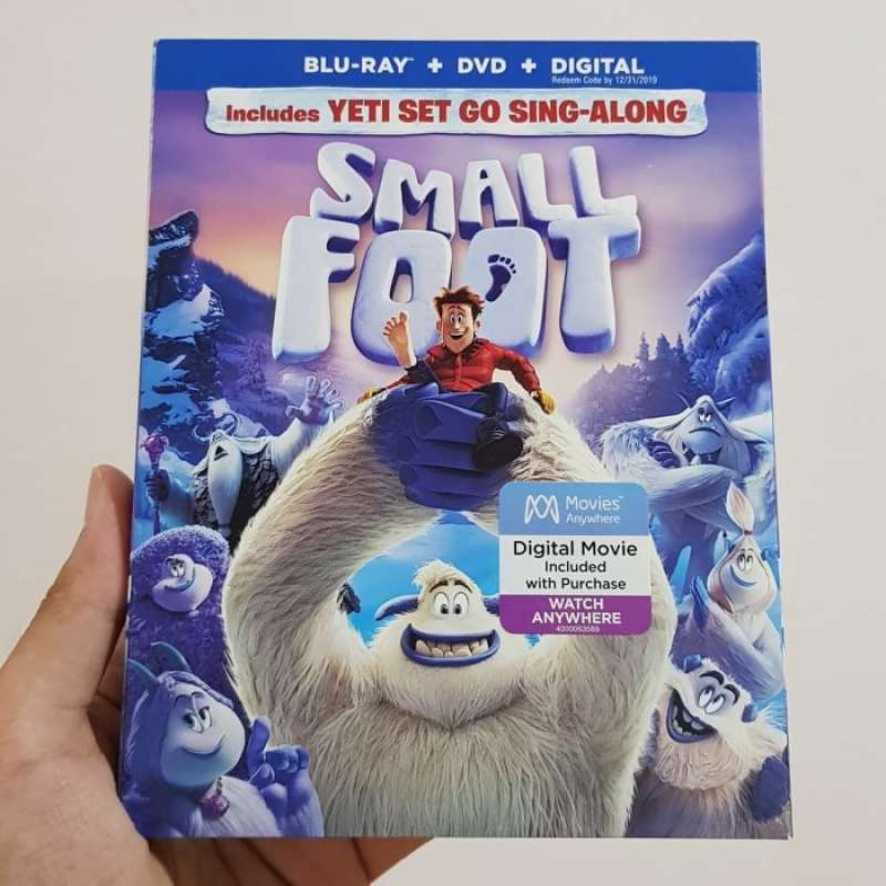 Promo Small Foot (blu-ray + Dvd) Bluray Diskon 23% Di Seller Melodiya ...