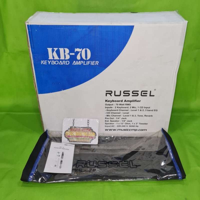 Promo Ampli Keyboard Russel Kb70 12 Inch Diskon 23% Di Seller Melodiya ...