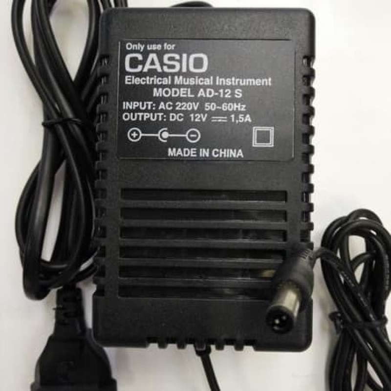 Promo Adaptor Keyboard Casio. Tipe Ctk Diskon 23% Di Seller Melodiya ...