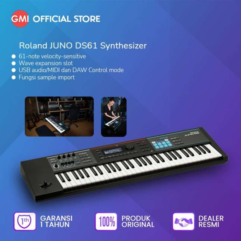 Promo Roland Juno Ds61 Synthesizer Diskon 23% Di Seller Melodiya Store - Cengkareng Barat, Kota ...
