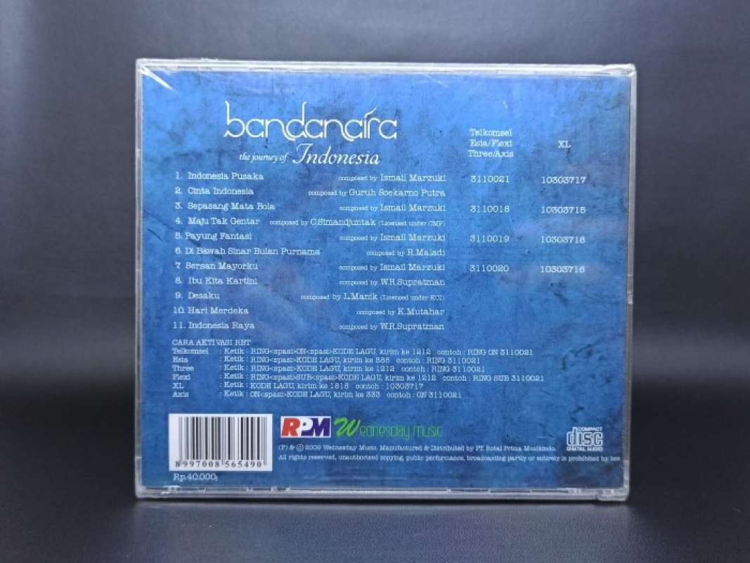 Promo Cd Bandanaira - The Journey Of Indonesia Diskon 23% Di Seller Melodiya Store - Cengkareng ...