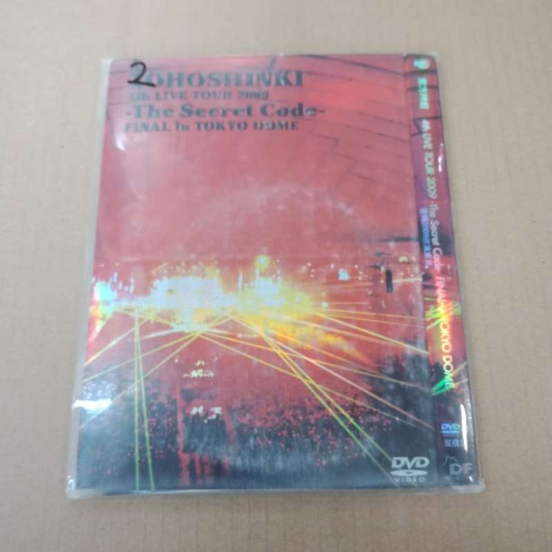 Promo Dvd Tohoshinki Live Tour The Secret Code ( 2 Disc) Diskon 23% Di Seller Melodiya Store ...